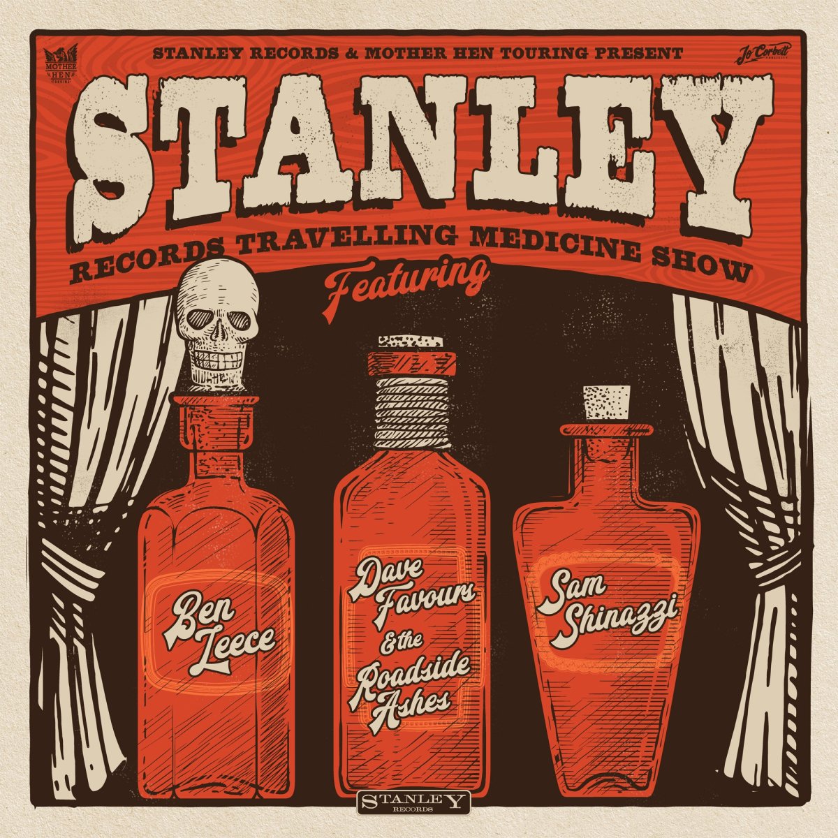 SAM SHINAZZI, DAVE FAVOURS & THE ROADSIDE ASHES AND BEN LEECE CELEBRATE ...